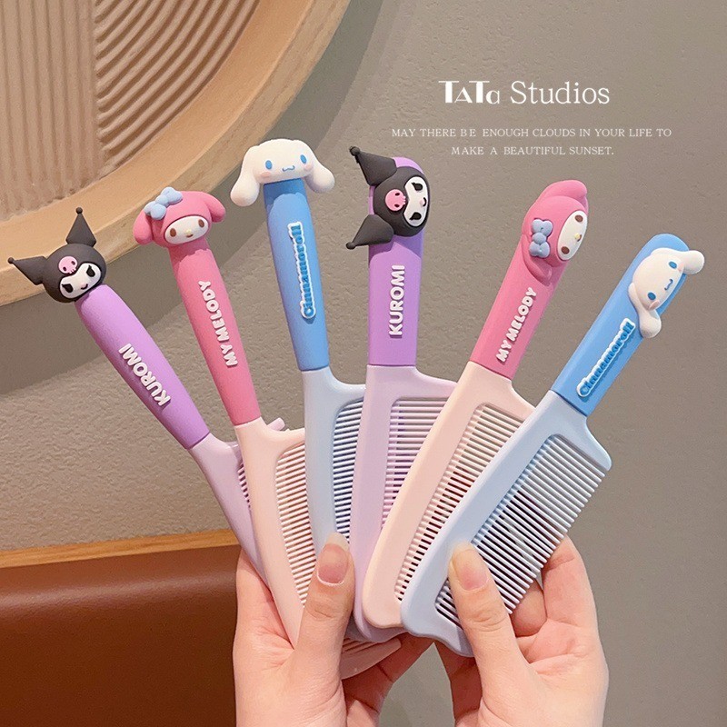 1Pcs Hello Kitty Sanrio Hair Comb Hair Styling My Melody Cinnamoroll ...