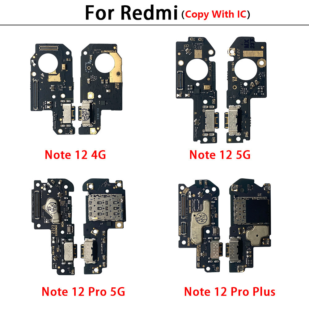 For Xiaomi Redmi Note 12 4G 5G / Redmi Note 12 Pro Plus 5G USB Port ...