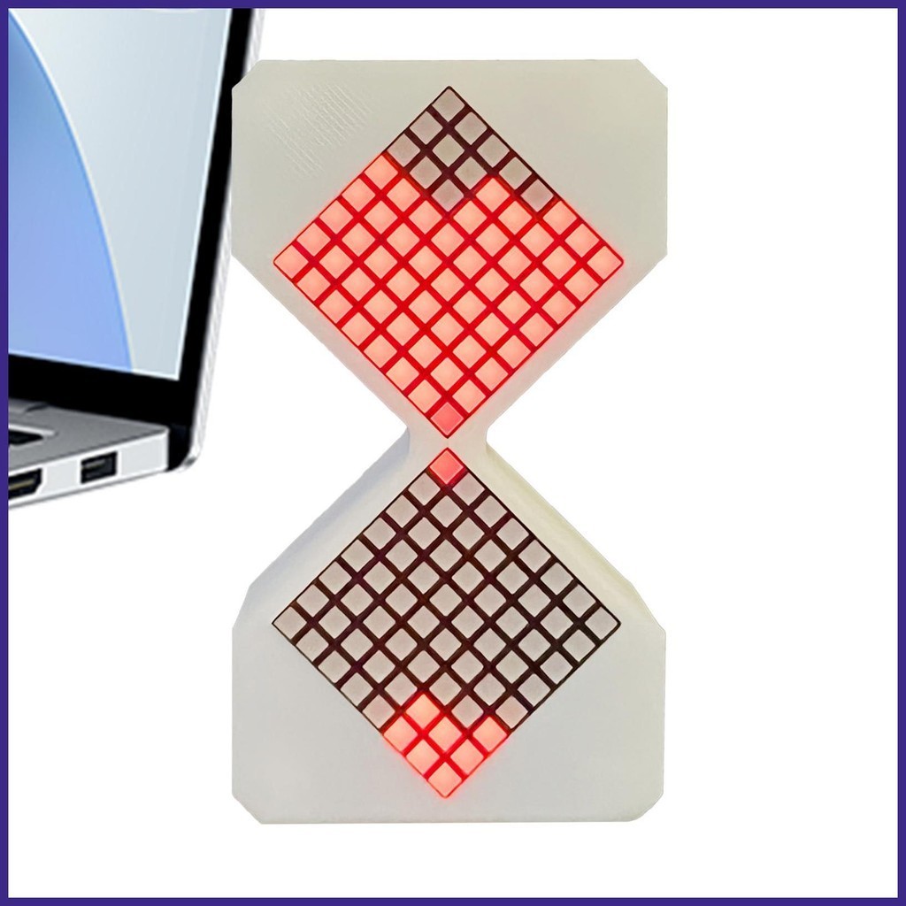 3D Printed Electronic Hourglass Sand Timer Electronic Hourglass 3D ...