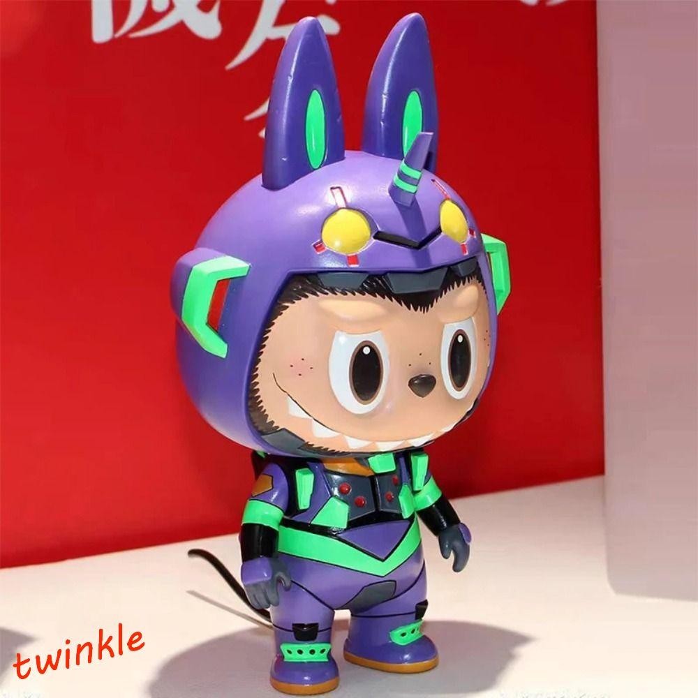 TWINKLE1 COS Labubu Action Figure, PVC Labubu Anime Labubu Eva 01 ...