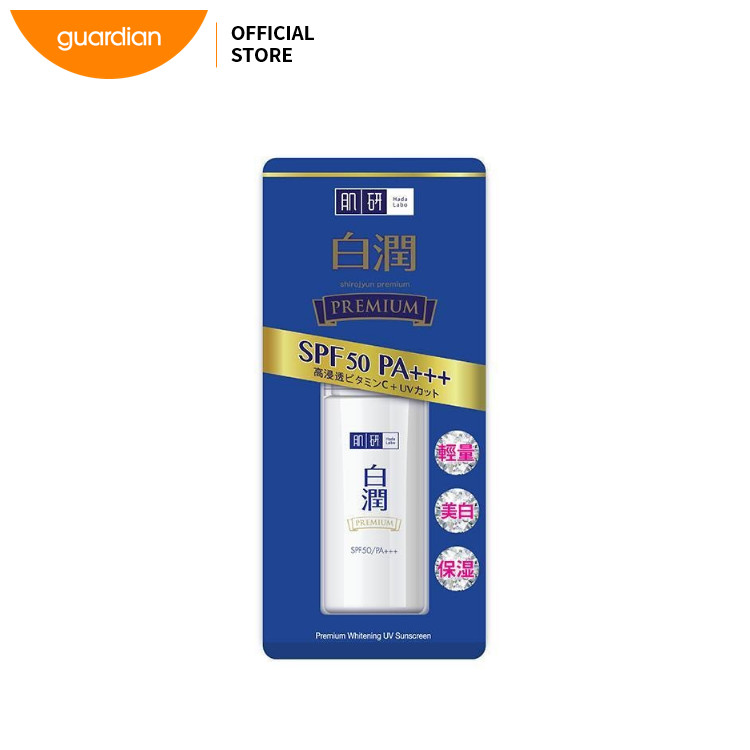 Hada Labo Premium Whitening Uv Sunscreen Spf50++ 30G | Shopee Malaysia
