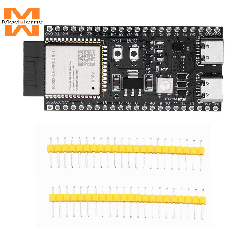 Esp32 Esp32 S3 Wifi Bluetooth Internet Of Things Dual Type C Development Board Core Board Esp32