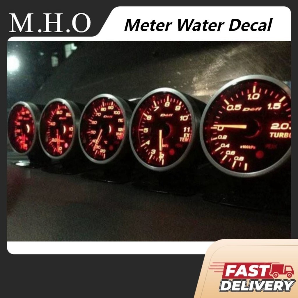 1/24 Defi Racing Car Meter Water Decal For Model Kit | Shopee Malaysia