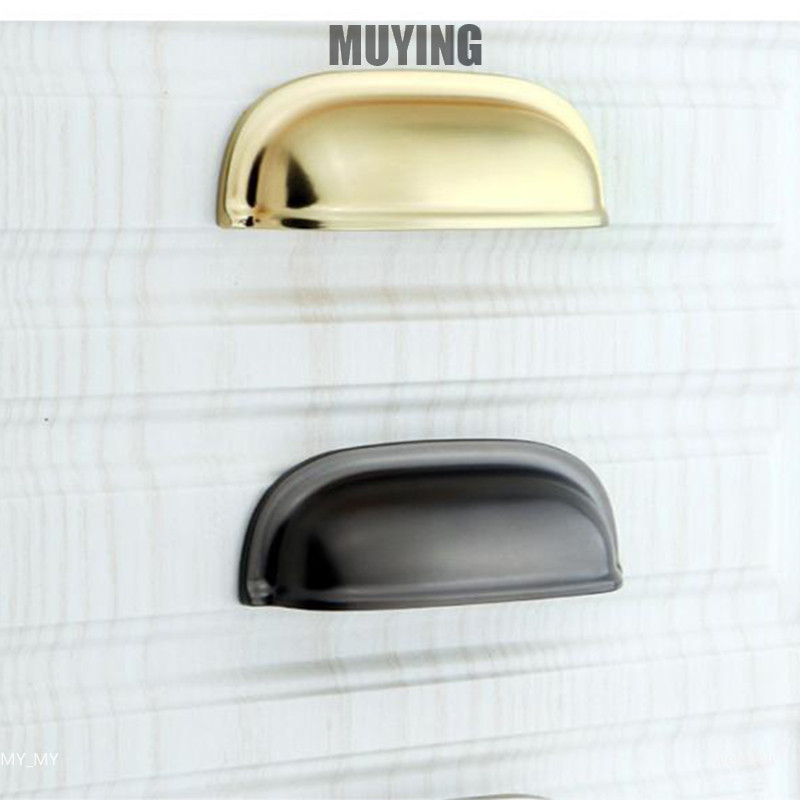 Retro Metal Shell Kitchen Drawer Cabinet Door Handle And Furniture ...