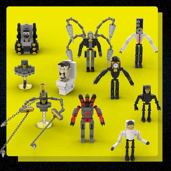 minecraft toy lego star wars Lightning Warriors God of War Titan Audio ...