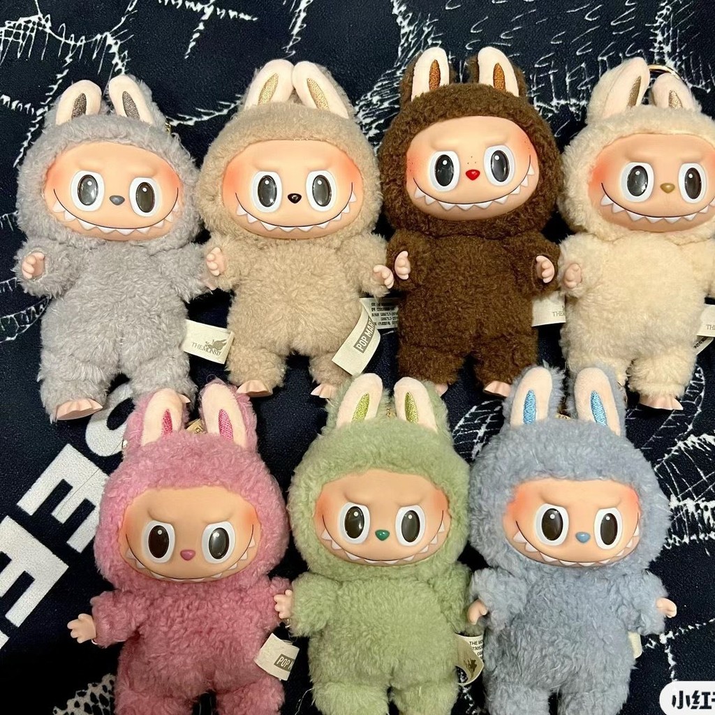 Doll Sitting Party POPMART POPMART LABUBU LABUBU Heart Macaron Vinyl ...