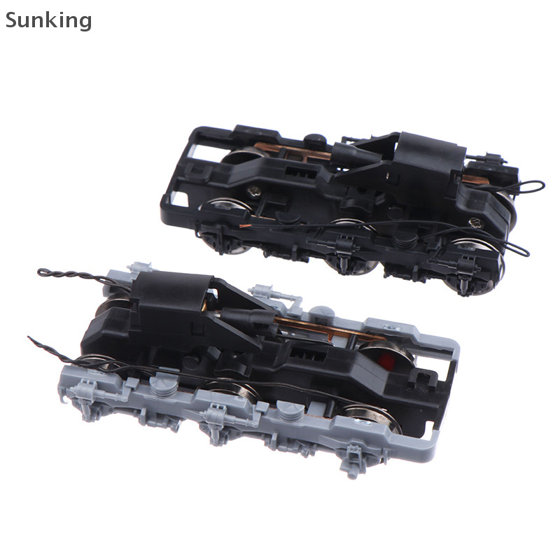 Sunking HO Scale 1:87 Undercarriage Bogie Model Railway Layout Accessories Electric Train Parts ...