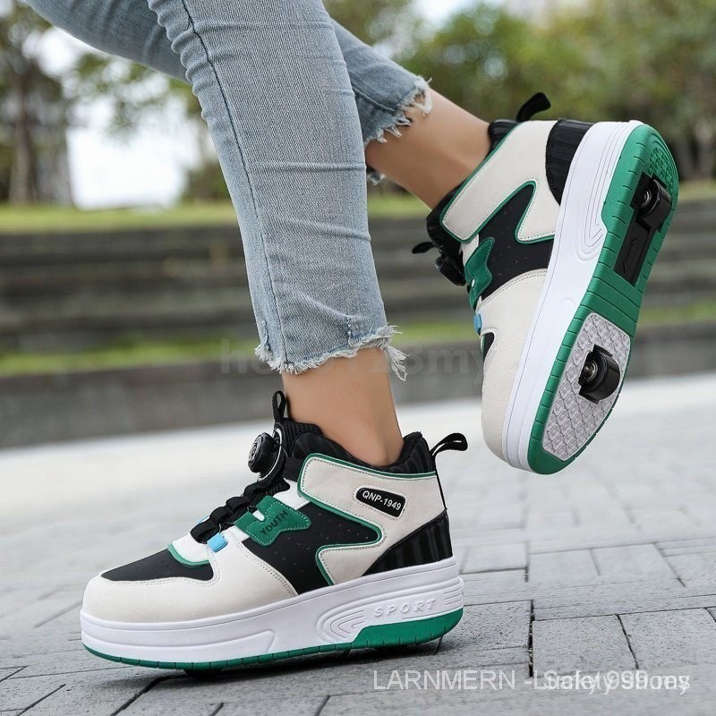 Youth detachable two-wheeled Heelys adults Roller skates kids roller ...