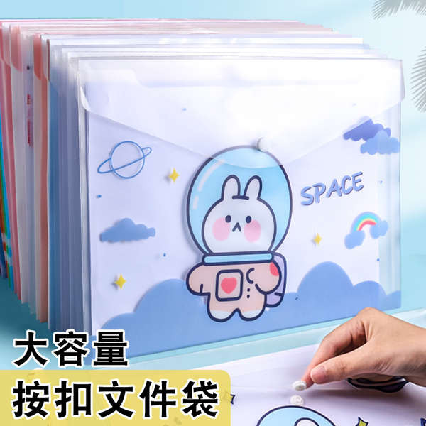 management file file bag folder Beg fail A4 kecil kartun comel Korea ...