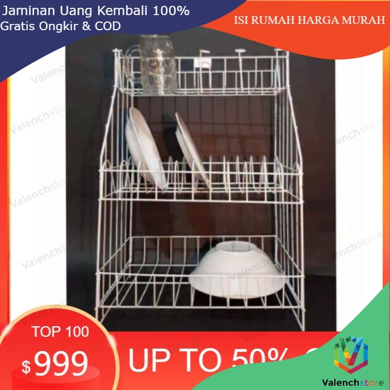 Anti-rust 3 stack plate rack, 3 stack wire rack and 2 stack / plate ...