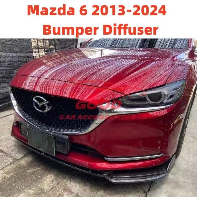 Mazda 6 2013-2025 Front Bumper Diffuser Lip Wrap Angle Splitters Side ...
