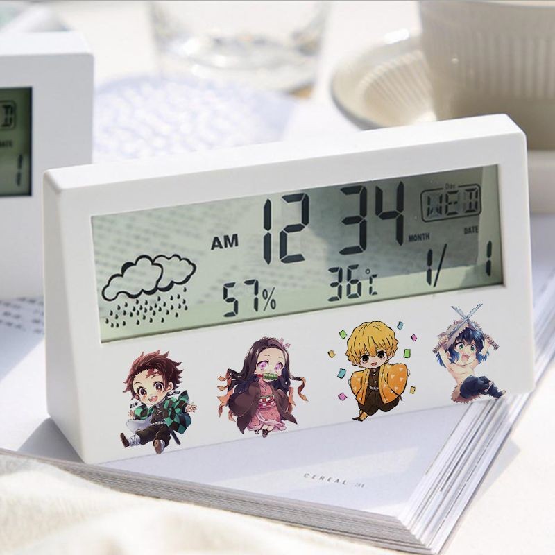 [Ready Stock] Anime Demon Slayer Merchandise Electronic Clock Tanjiro ...