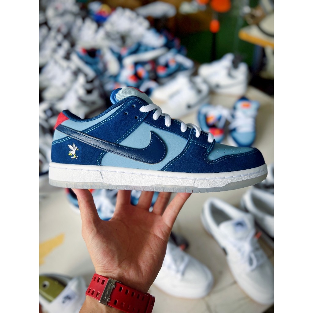 Why So Sad? x Dunk Low SB 'The Predatory Bird' Colorway Coastal Blue ...