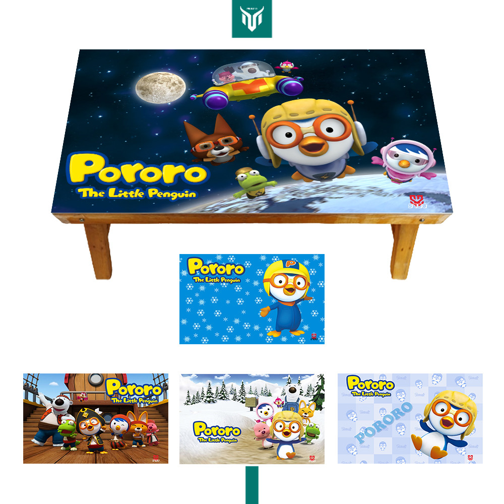 Pororo Children's Character Folding Study Table | Shopee Malaysia