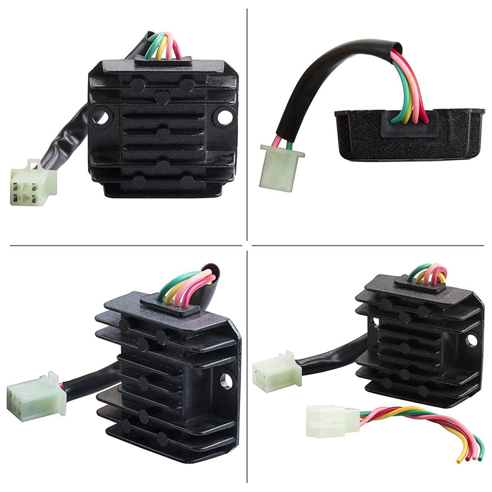 4 Wires Voltage Regulator Rectifier Current Rectifier Universal Voltage ...