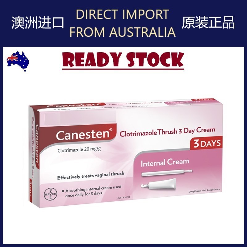 [现货 EXP Date 09/2027] Bayer Canesten Clotrimazole Thrush Treatment 3 ...