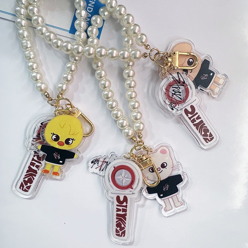 Kpop Stray Kids Fans Keychain HyunJin Felix Han BangChan Peripheral ...