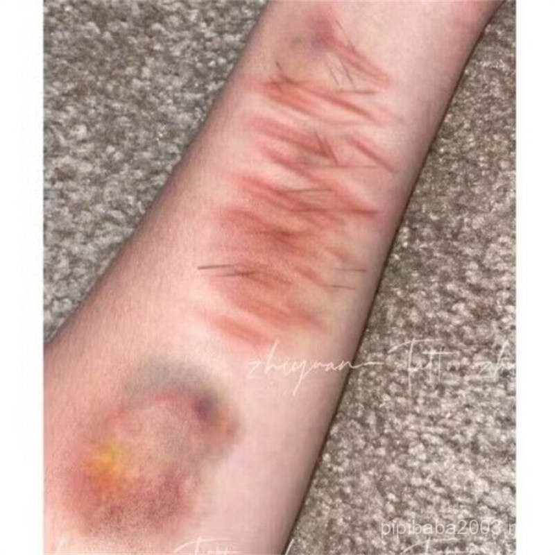 Small Scar Bruise Wound Tattoo Sticker Scratch Cut Fake Wound Halloween ...