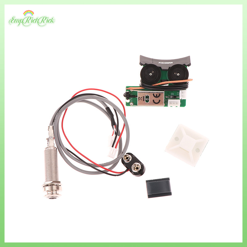 ERHK> Acoustic Guitar Pickup System For VT1 Tail Nail Pickup EQ DIY ...