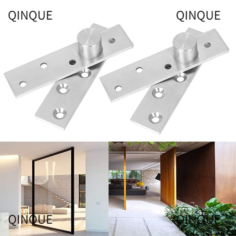 QQIN Door Pivot Hinges Heavy Duty Home Cupboard Revolving Shaft ...