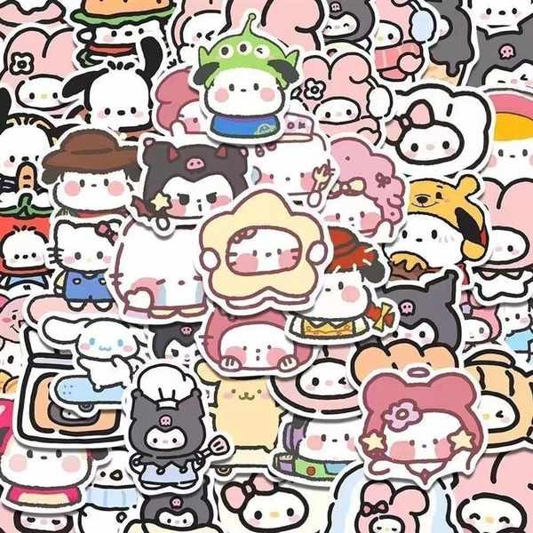 sticker cute sticker sticker cute 200 pcs murah book Pelekat Sanrio ...
