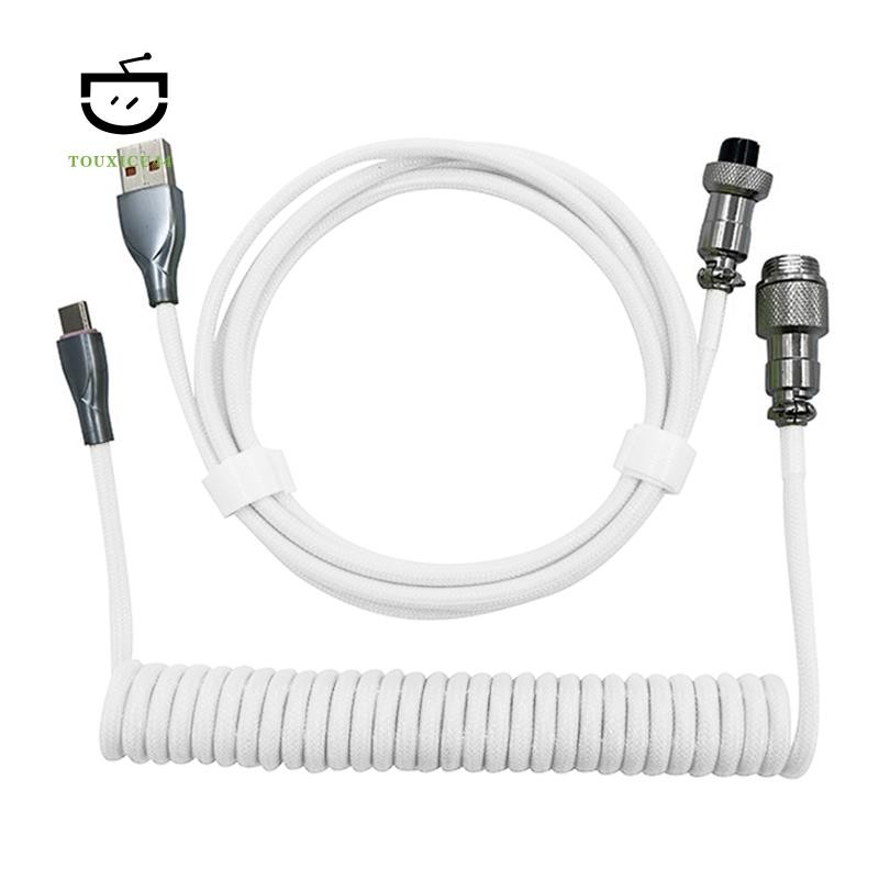 Mechanical Keyboard Cable Type-C to USB Data Cable Aviation Cable ...