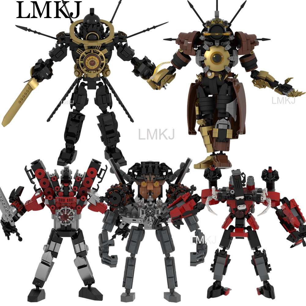 Skibidi Toilet Titan Origin Clock Man Lego Titan Sound Man/Titan ...