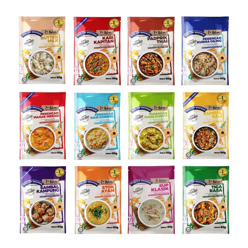 Meal for Musfirah Cooking Paste Pes Masakan Bayi (7m+) | Shopee Malaysia