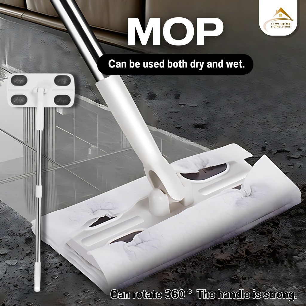 Floor Dust Mop Cleaning Mop Sweeper Cleaning Mop Static Floor Mop for ...