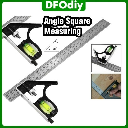 DFOdiy Angle Square Measuring Tools Set Precise Stainless Steel ...