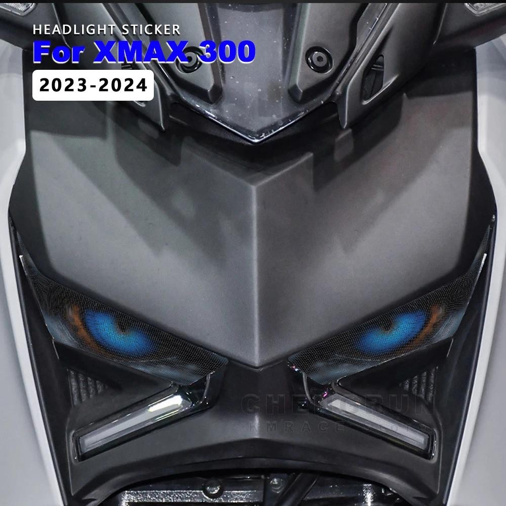 Headlight Sticker Waterproof Motorcycle Decals for Yamaha Xmax 300 X ...