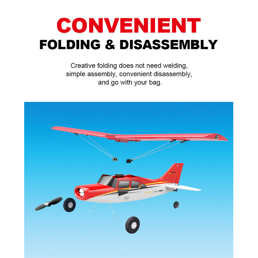 KOOTAI HOBBY FUN A560 RC Airplane 2.4GHZ 4CH 200M RC Distance EPP ...