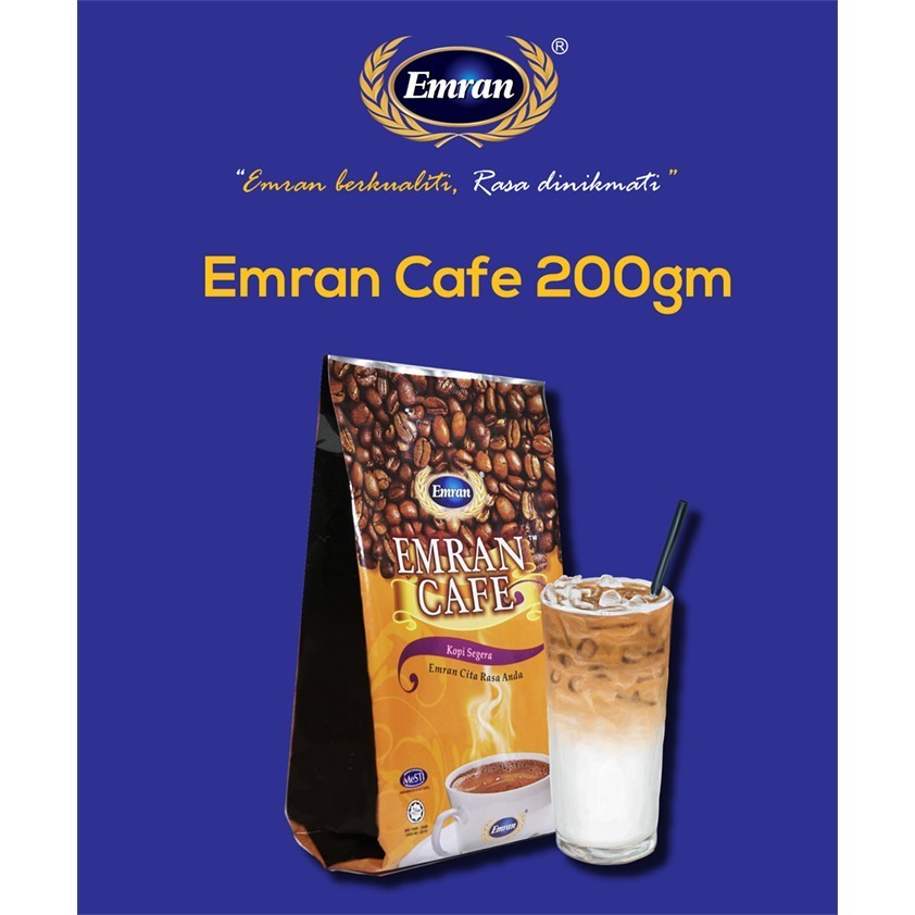Emran Cafe 200gm[HALAL] | Shopee Malaysia
