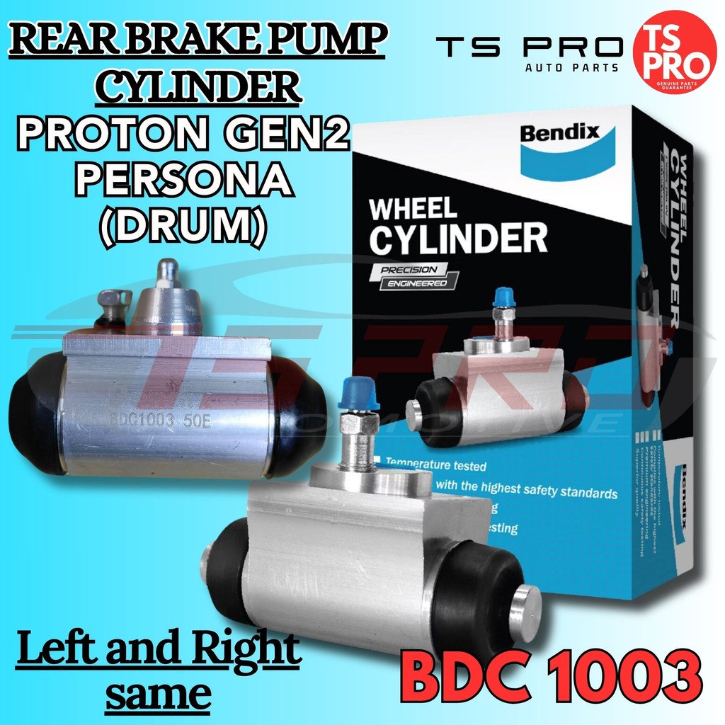 Proton GEN2 Persona (Drum) Bendix Rear Brake Pump Cylinder Pam Brek ...