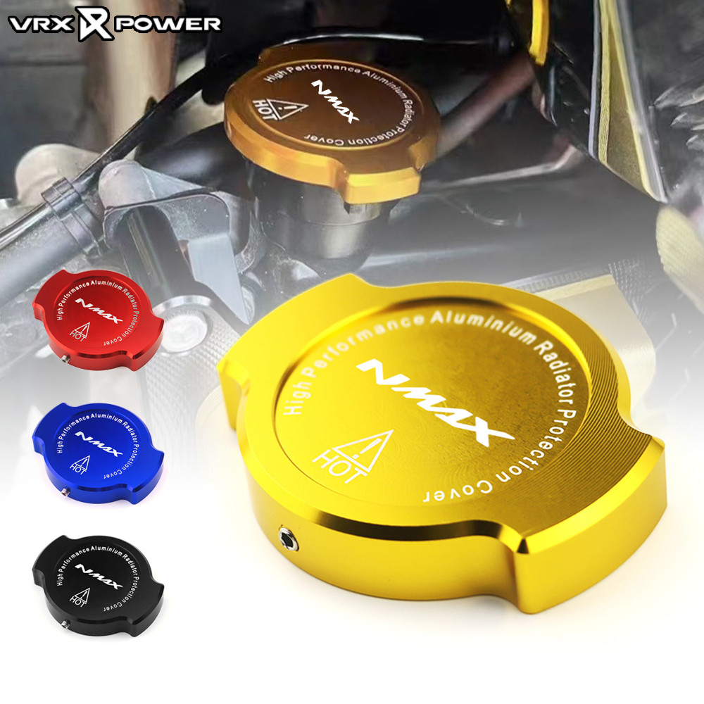 For YAMAHA N-MAX NMAX 155 v1 v2 Coolant Radiator Cap CNC Radiator Pipe ...