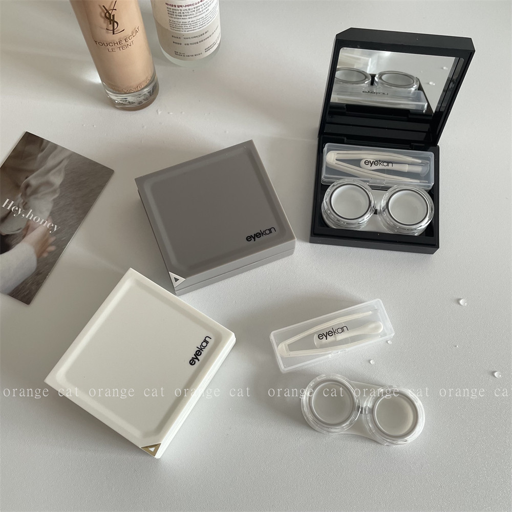 Minimalist Style Contact Lens Case Magnetic Induction Companion ...