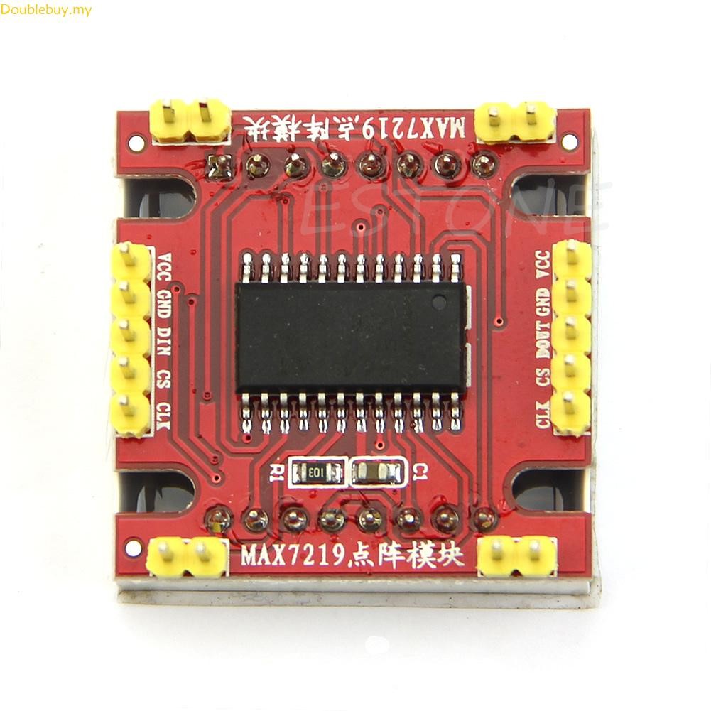 Doublebuy MAX7219 dot for matrix module microcontroller module Red ...
