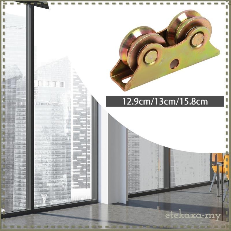 [EtekaxaMY] Sliding Patio Door Roller V Groove Wheel Hardware with ...