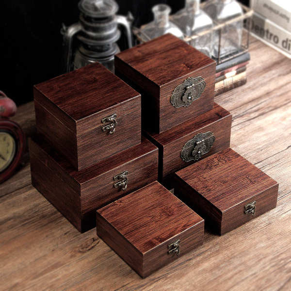 tabung kayu viral tabung kayu 5000 Bamboo Wood Solid Wood Bamboo Box ...