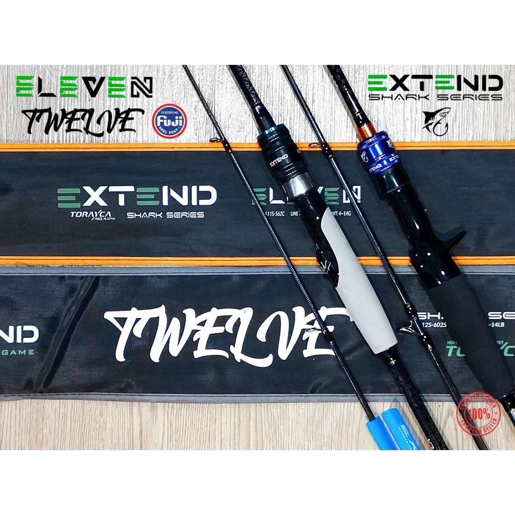 JORAN PANCING EXTEND SHARK 12 TWELVE / 11 ELEVEN SERIES SPINNING ...