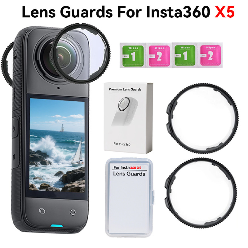 Lens Guard for Insta360 X5 X4 Standard Lens Protector Removable ...