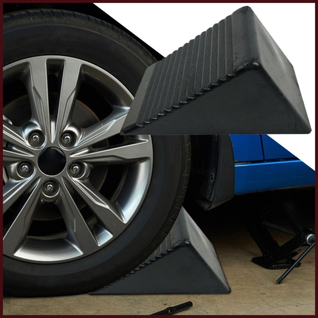 Trailer Wheel Chocks Anti-Slip Wheel Chocks for Trucks Heavy Duty Pads ...