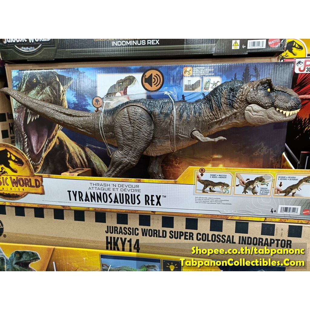[2023.07] Mattel Jurassic World Dominion Thrash'n Devour Tyrannosaurus ...