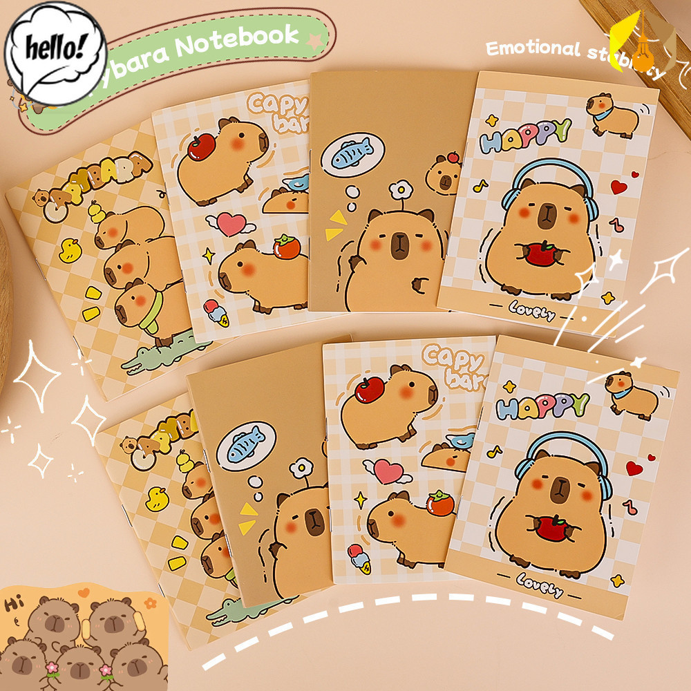 HL Cute Labubu Learning Writing Notebook - Cartoon Anime Animal Print ...