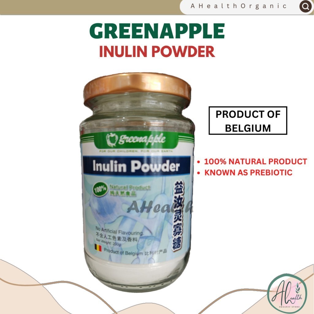 Greenapple Natural Inulin Powder 200G sugar replacement 天然寡糖 | Shopee ...
