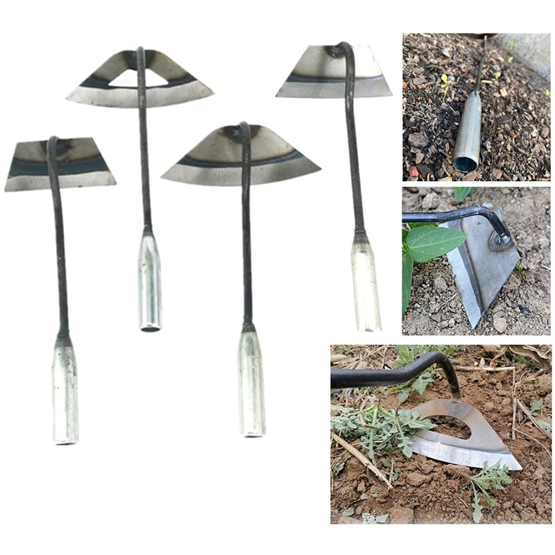 Gardening Hoes Outdoor Farming Tools Semi-circular Hoe Trapezoidal Hoe ...
