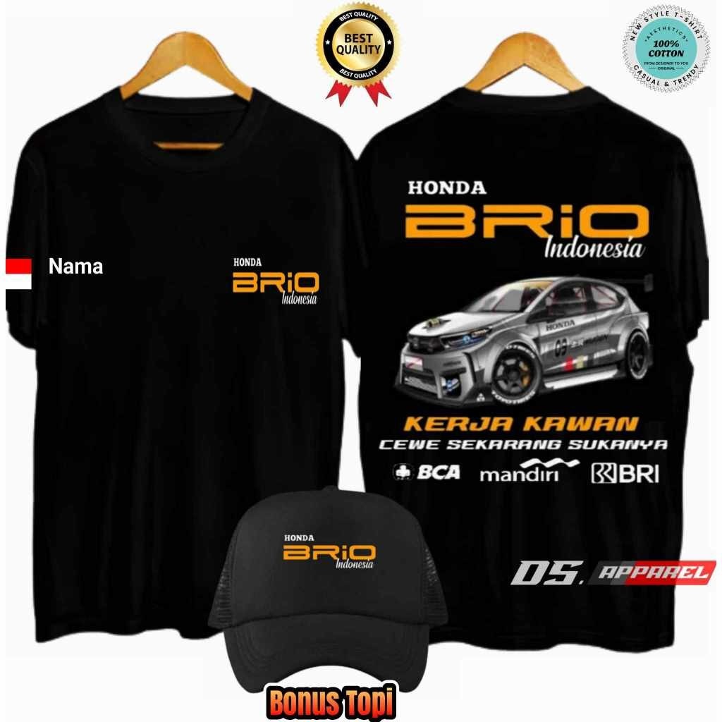 Honda Brio T-shirt ( Short Sleeve ) | Shopee Malaysia