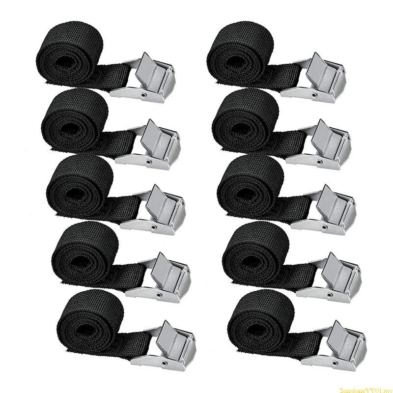 SUN Tie Down Straps Car Roof Rack Straps 5 10Pcs Roof Rack Cargo ...