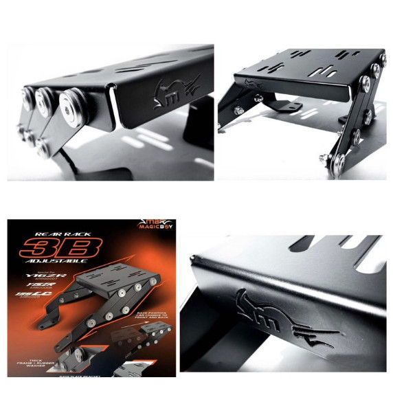 3B ADJUSTABLE REAR RACK MAGIC BOY Y16ZR Y16 / LC135 LC 135 V2-V7 ...