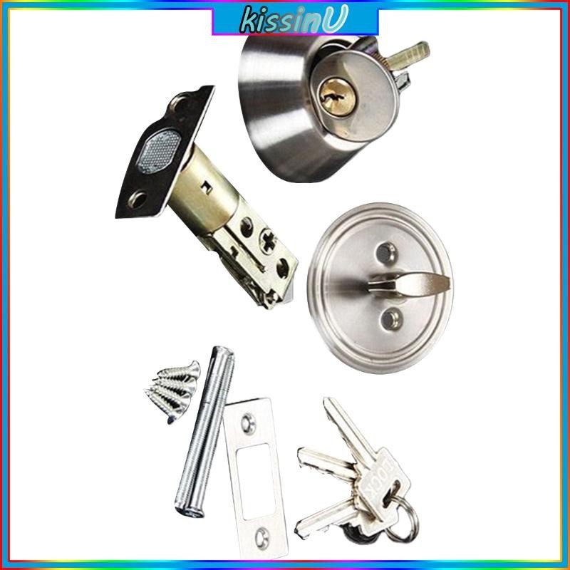 kiss Stainless Steel Keyed Entrance Door Locks Entry Door Lock with Key ...